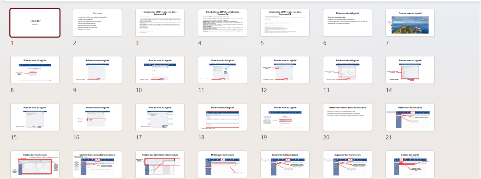 Dossiers GRCF, GDR et Anglais- BTS GPME - MLESW